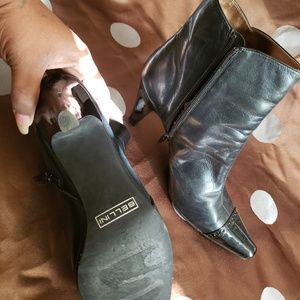 Bellini | Shoes | Leather Booties | Poshmark